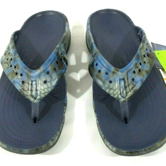 CROCS | Shoes | Crocs Mens Kryptek Neptune Deck Flip Flops | Poshmark